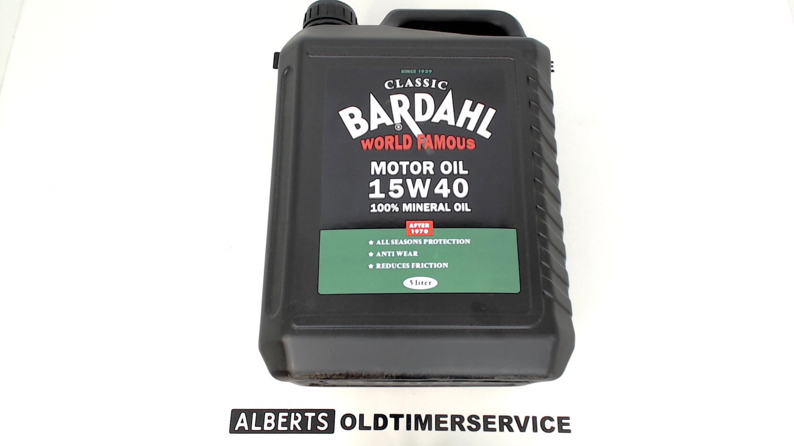 Classic engine oil 15W40 Mineral 5 Liter, Bardahl - Alberts Oldtimerservice